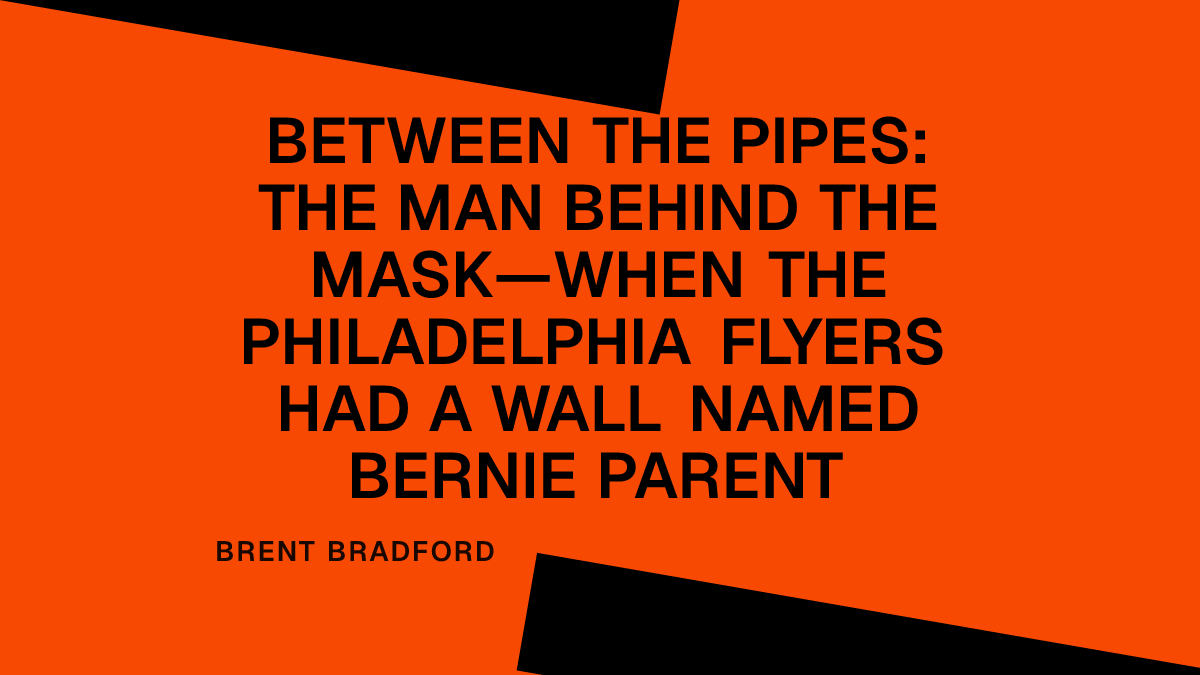 Between the Pipes: The Man Behind the Mask—When the | Professors' Press Box