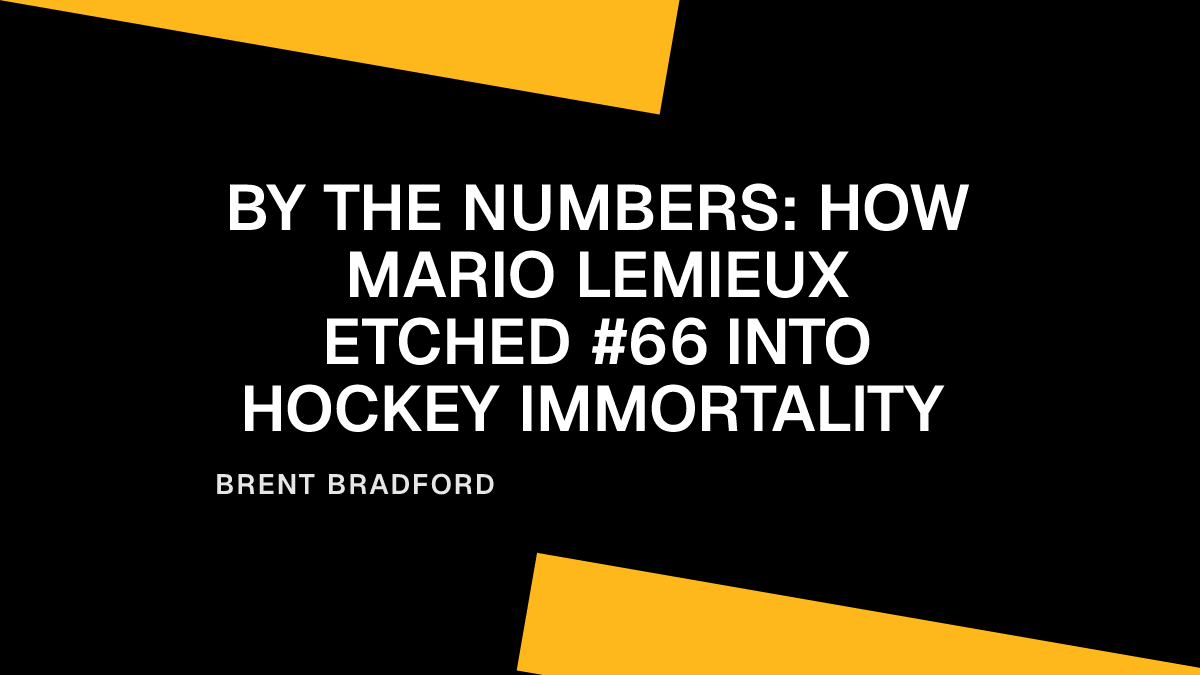 By the Numbers: How Mario Lemieux Etched #66 into Hockey | Professors ...