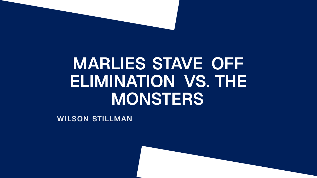 Marlies Stave Off Elimination vs. the Monsters | Professors' Press Box